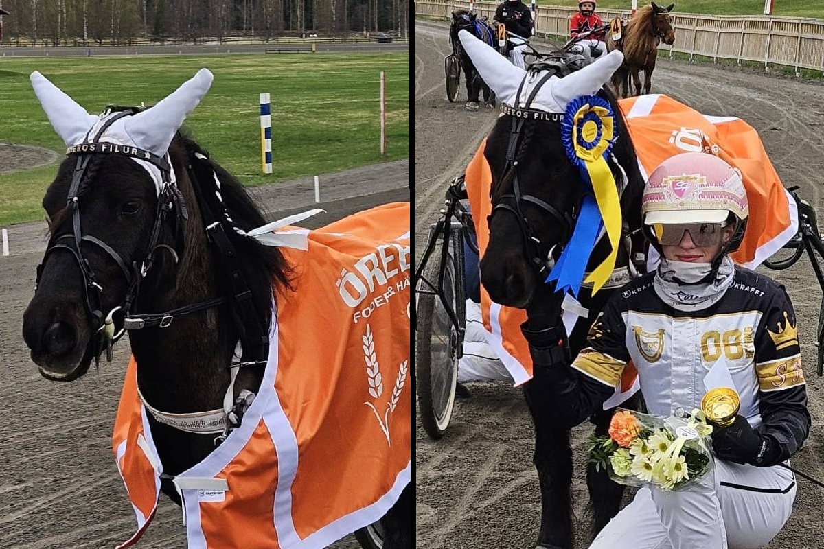 Sigrid och Emmeros Filur är årets första hemmavinnare